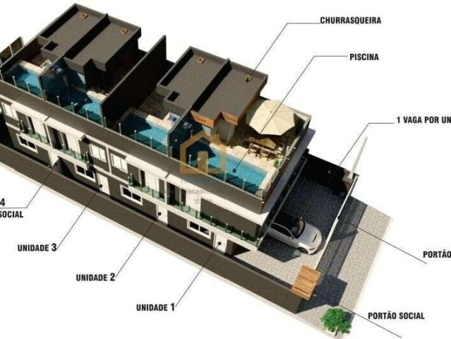 Casa / Sobrado para Venda em São Vicente/SP Japuí 3 Quartos