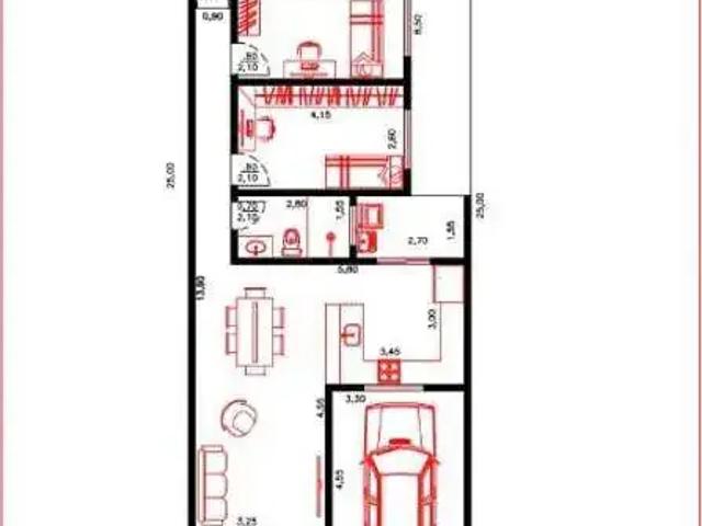 Casa / Sobrado para Venda em Santa Bárbara D'Oeste/SP Vila Pântano II 3 Quartos