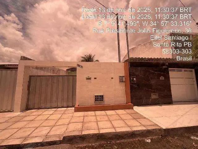 Casa / Sobrado para Venda em Santa Rita/PB Heitel Santiago 2 Quartos