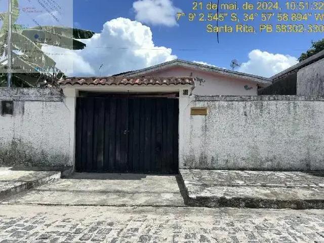 Casa / Sobrado para Venda em Santa Rita/PB Municípios 3 Quartos