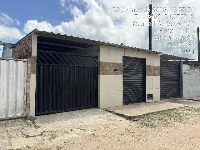 Casa / Sobrado para Venda em Santa Rita/PB Portal de Tibiri 2 Quartos