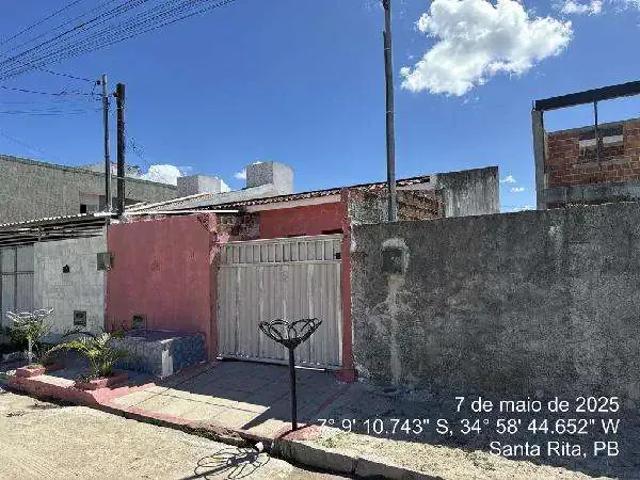 Casa / Sobrado para Venda em Santa Rita/PB Plano de Vida 2 Quartos