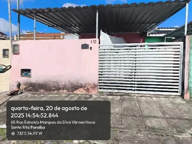 Casa / Sobrado para Venda em Santa Rita/PB Vale das Águas 2 Quartos