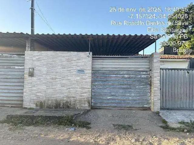 Casa / Sobrado para Venda em Santa Rita/PB Vila Tibiri 2 Quartos