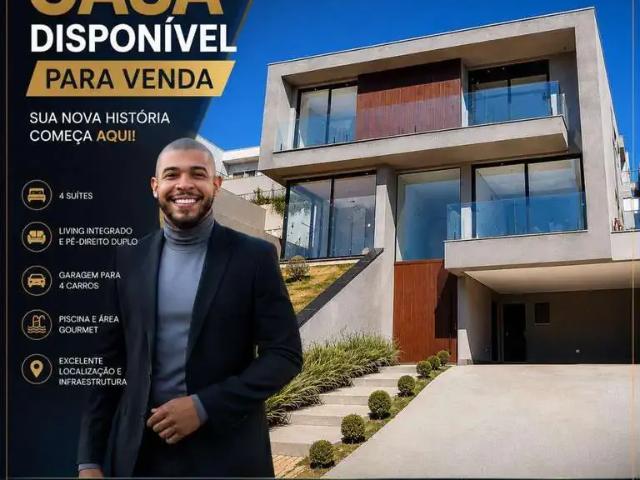 Casa / Sobrado para Venda em Santana de Parnaíba/SP Alphaville 4 Quartos