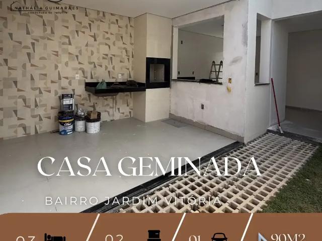Casa / Sobrado para Venda em Santana do Paraíso/MG Jardim Vitória 3 Quartos