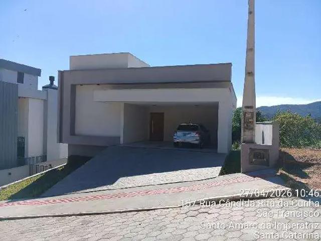 Casa / Sobrado para Venda em Santo Amaro da Imperatriz/SC São Francisco 3 Quartos