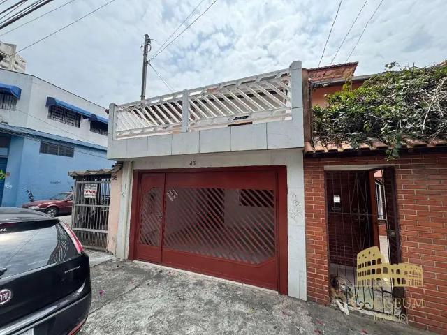 Casa / Sobrado para Venda em Santo André/SP Casa Branca 3 Quartos
