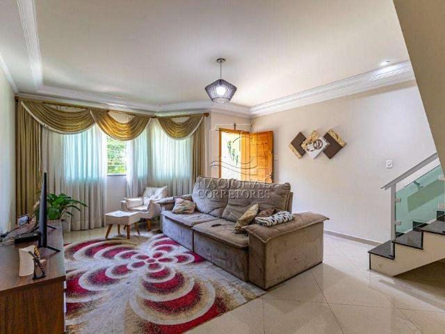 Casa / Sobrado para Venda em Santo André/SP Jardim das Maravilhas 3 Quartos