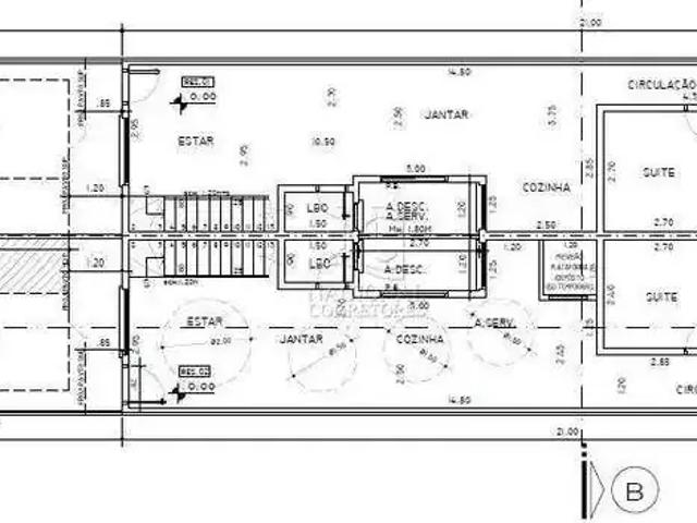 Casa / Sobrado para Venda em Santo André/SP Jardim Santo Antônio 3 Quartos