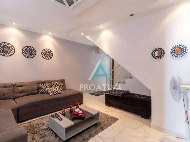 Casa / Sobrado para Venda em Santo André/SP Parque Erasmo Assunção 3 Quartos