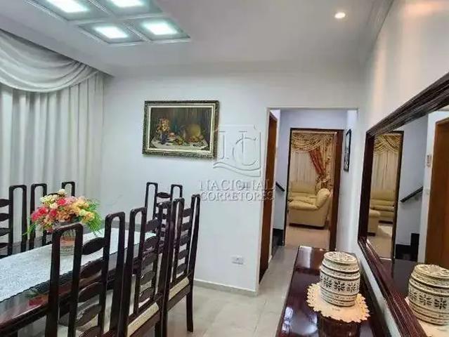 Casa / Sobrado para Venda em Santo André/SP Parque Marajoara 3 Quartos