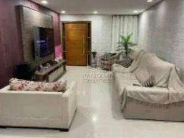 Casa / Sobrado para Venda em Santo André/SP Vila Assunção 3 Quartos