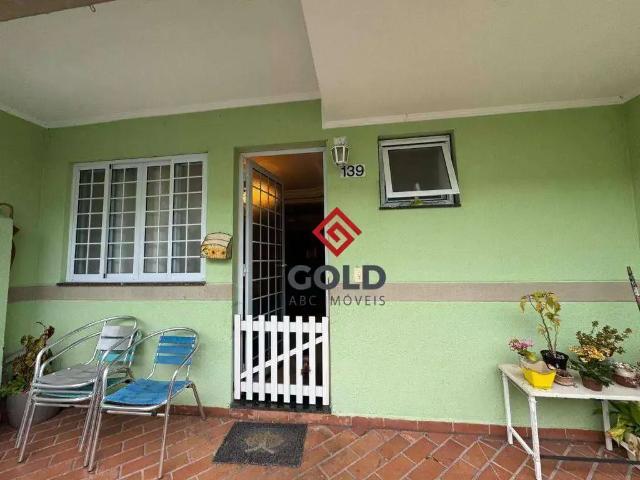 Casa / Sobrado para Venda em Santo André/SP Vila Metalúrgica 3 Quartos