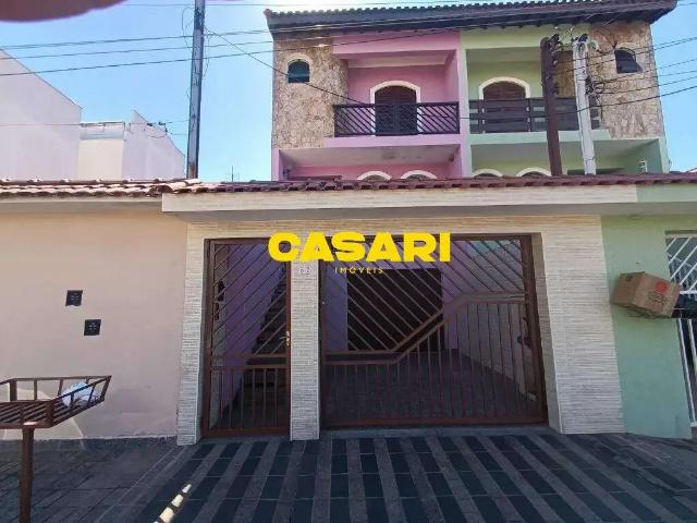 Casa / Sobrado para Venda em Santo André/SP Vila Valparaíso 3 Quartos