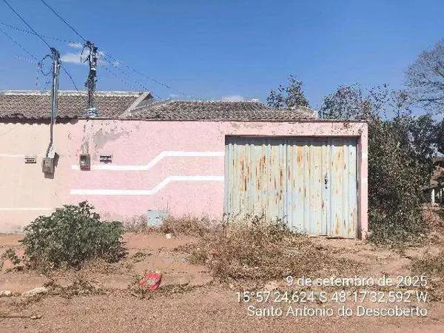 Casa / Sobrado para Venda em Santo Antônio do Descoberto/GO Vila Raio de Luz 2 Quartos