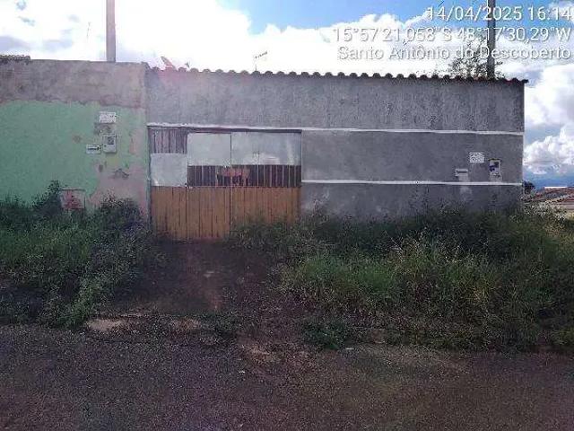 Casa / Sobrado para Venda em Santo Antônio do Descoberto/GO Vila Raio de Luz 2 Quartos