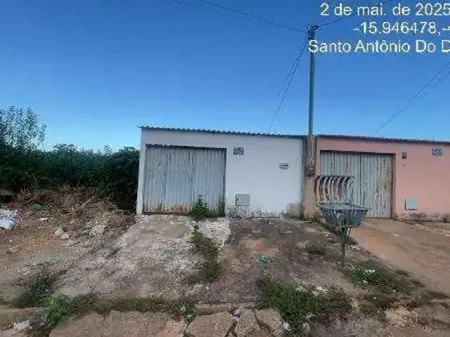Casa / Sobrado para Venda em Santo Antônio do Descoberto/GO Jardim Ana Beatriz I 2 Quartos