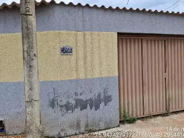 Casa / Sobrado para Venda em Santo Antônio do Descoberto/GO Jardim Ana Beatriz I 2 Quartos