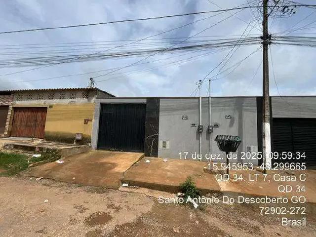 Casa / Sobrado para Venda em Santo Antônio do Descoberto/GO Jardim Ana Beatriz I 2 Quartos