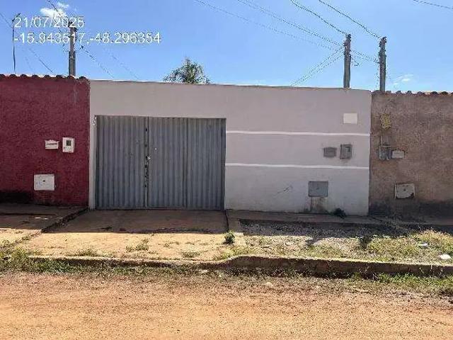 Casa / Sobrado para Venda em Santo Antônio do Descoberto/GO Jardim Ana Beatriz I 2 Quartos