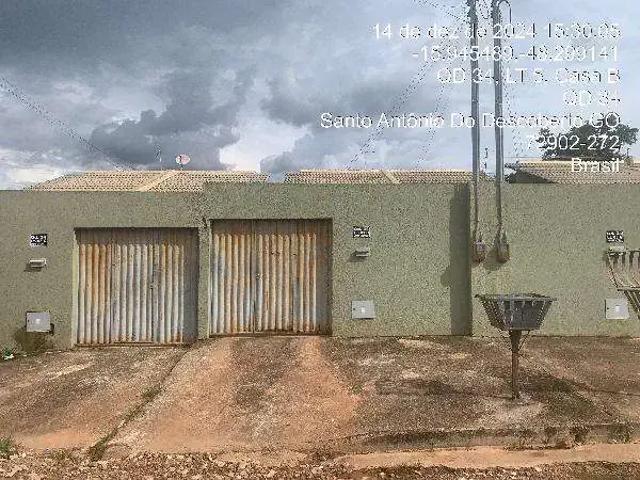 Casa / Sobrado para Venda em Santo Antônio do Descoberto/GO Jardim Ana Beatriz I 2 Quartos