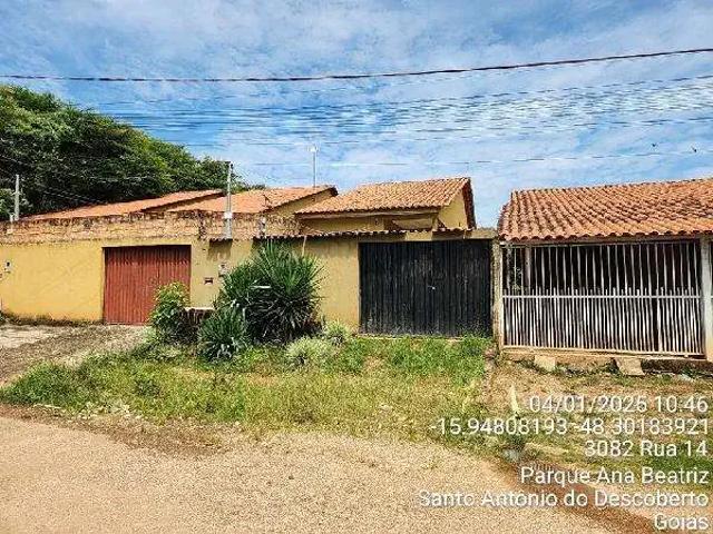 Casa / Sobrado para Venda em Santo Antônio do Descoberto/GO Jardim Ana Beatriz I 2 Quartos