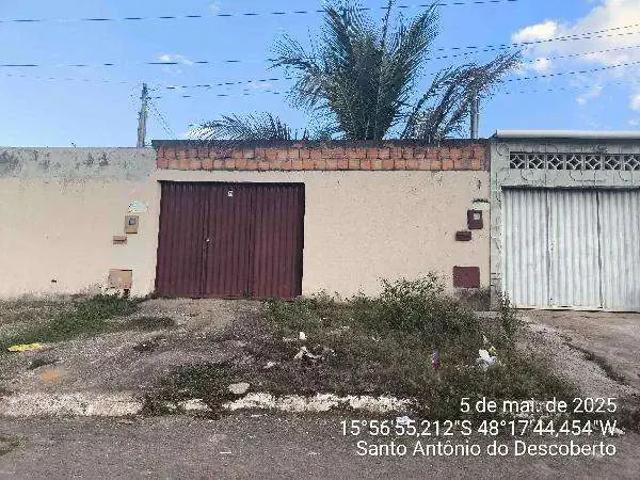 Casa / Sobrado para Venda em Santo Antônio do Descoberto/GO Jardim Ana Beatriz I 2 Quartos