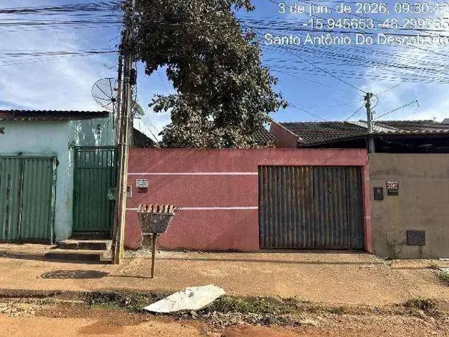Casa / Sobrado para Venda em Santo Antônio do Descoberto/GO Jardim Ana Beatriz I 2 Quartos