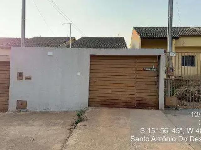 Casa / Sobrado para Venda em Santo Antônio do Descoberto/GO Jardim Ana Beatriz I 2 Quartos