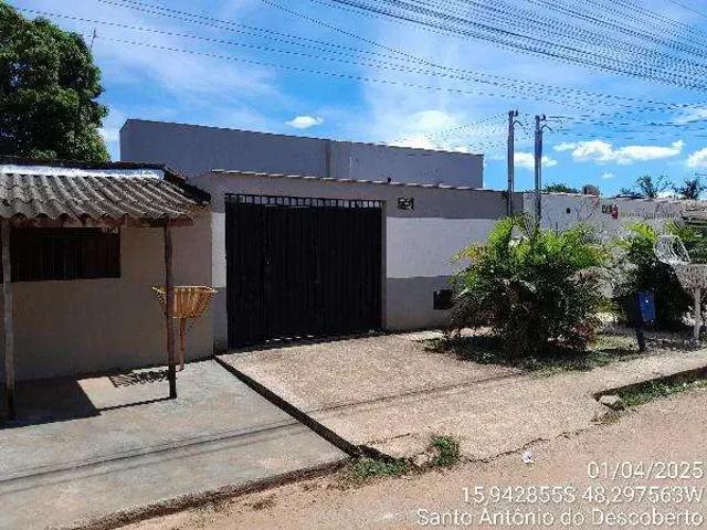 Casa / Sobrado para Venda em Santo Antônio do Descoberto/GO Jardim Ana Beatriz I 3 Quartos