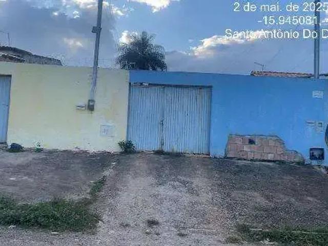 Casa / Sobrado para Venda em Santo Antônio do Descoberto/GO Jardim Ana Beatriz II 2 Quartos