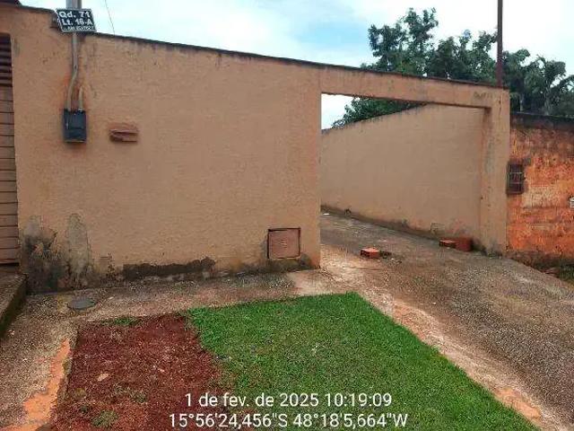 Casa / Sobrado para Venda em Santo Antônio do Descoberto/GO Jardim Ana Beatriz II 2 Quartos