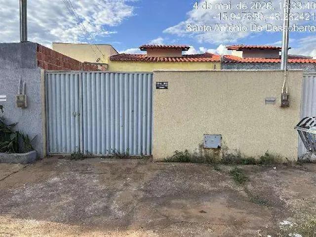 Casa / Sobrado para Venda em Santo Antônio do Descoberto/GO Mansões Bittencourt 2 Quartos