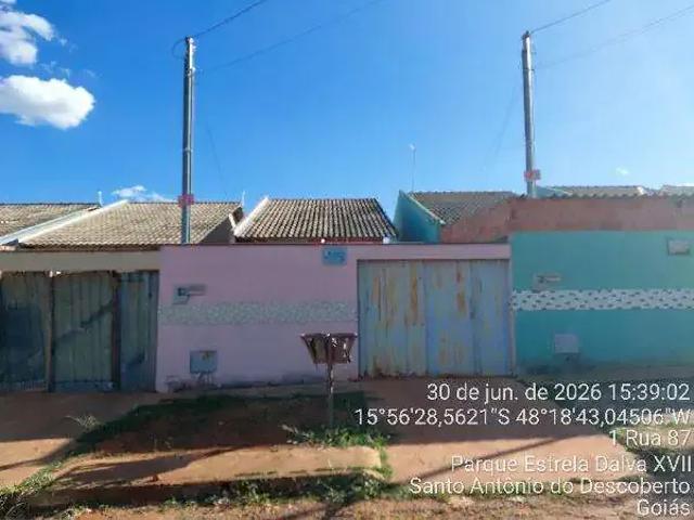Casa / Sobrado para Venda em Santo Antônio do Descoberto/GO Parque Estrela Dalva XVI 2 Quartos