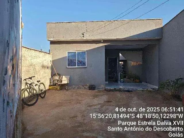 Casa / Sobrado para Venda em Santo Antônio do Descoberto/GO Parque Estrela Dalva XVII 2 Quartos