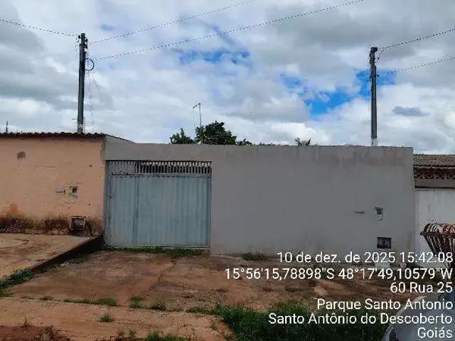 Casa / Sobrado para Venda em Santo Antônio do Descoberto/GO Parque Santo Antônio 2 Quartos