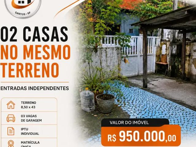 Casa / Sobrado para Venda em Santos/SP Estuário 5 Quartos