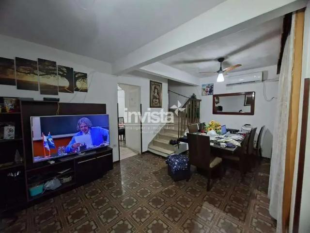 Casa / Sobrado para Venda em Santos/SP Estuário 3 Quartos