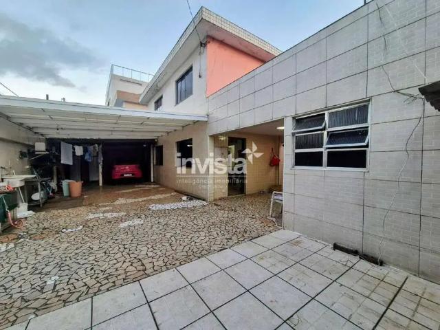 Casa / Sobrado para Venda em Santos/SP Estuário 3 Quartos