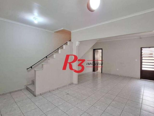 Casa / Sobrado para Venda em Santos/SP Gonzaga 3 Quartos