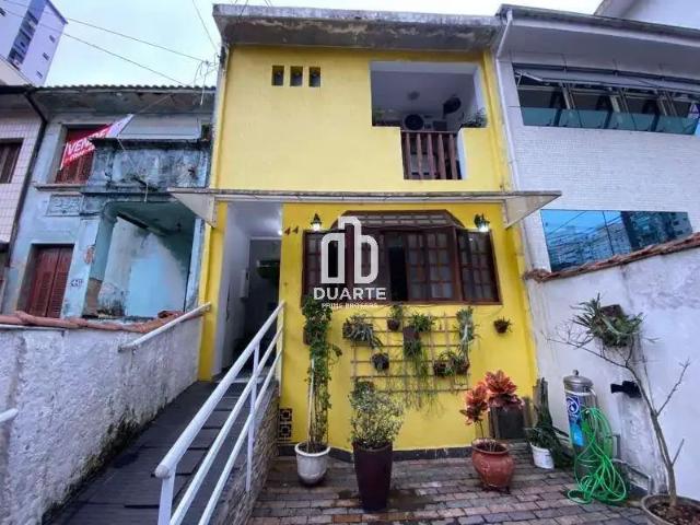 Casa / Sobrado para Venda em Santos/SP Gonzaga 4 Quartos