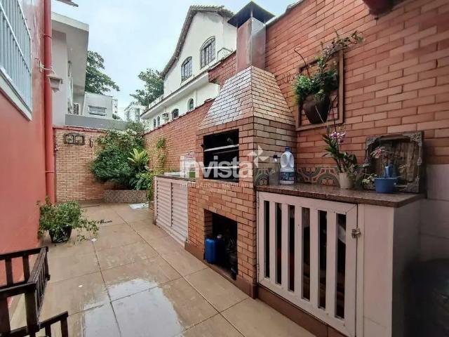 Casa / Sobrado para Venda em Santos/SP Ponta da Praia 4 Quartos