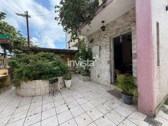 Casa / Sobrado para Venda em Santos/SP Ponta da Praia 4 Quartos