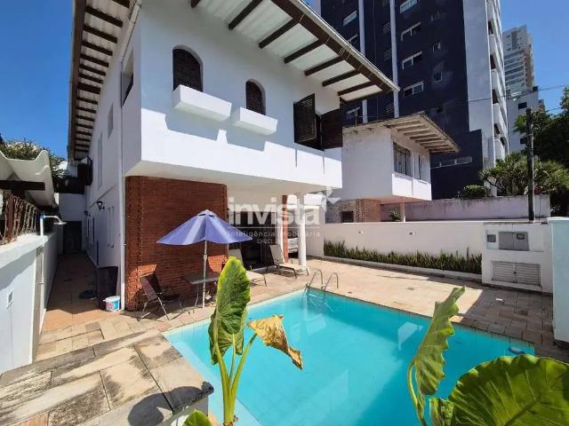 Casa / Sobrado para Venda em Santos/SP Ponta da Praia 5 Quartos