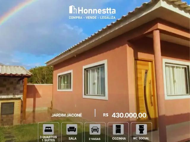 Casa / Sobrado para Venda em Saquarema/RJ Jaconé 3 Quartos