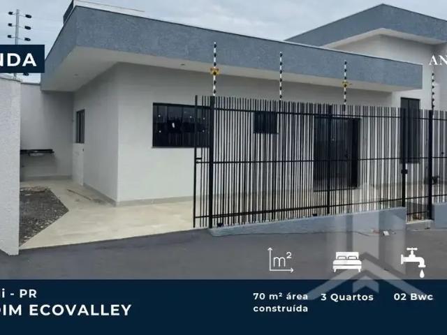 Casa / Sobrado para Venda em Sarandi/PR Ecovalley Ecologic City 3 Quartos