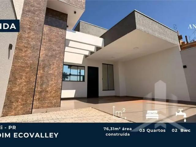 Casa / Sobrado para Venda em Sarandi/PR Ecovalley Ecologic City 2 Quartos
