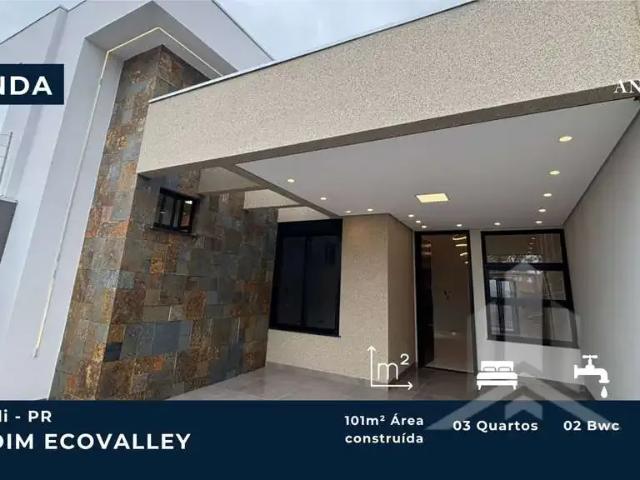 Casa / Sobrado para Venda em Sarandi/PR Ecovalley Ecologic City 2 Quartos