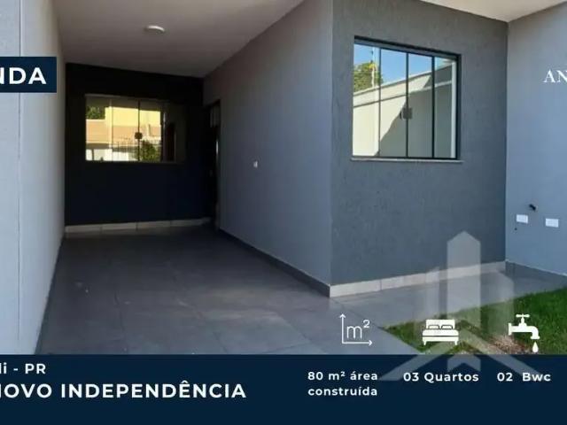 Casa / Sobrado para Venda em Sarandi/PR Jardim Nova Independência 2 Quartos